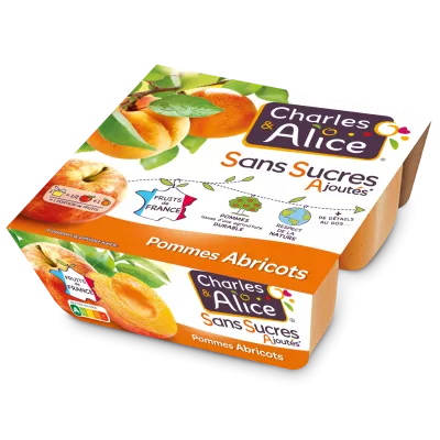 Pommes Sans Sucres Ajoutés - Charles & Alice